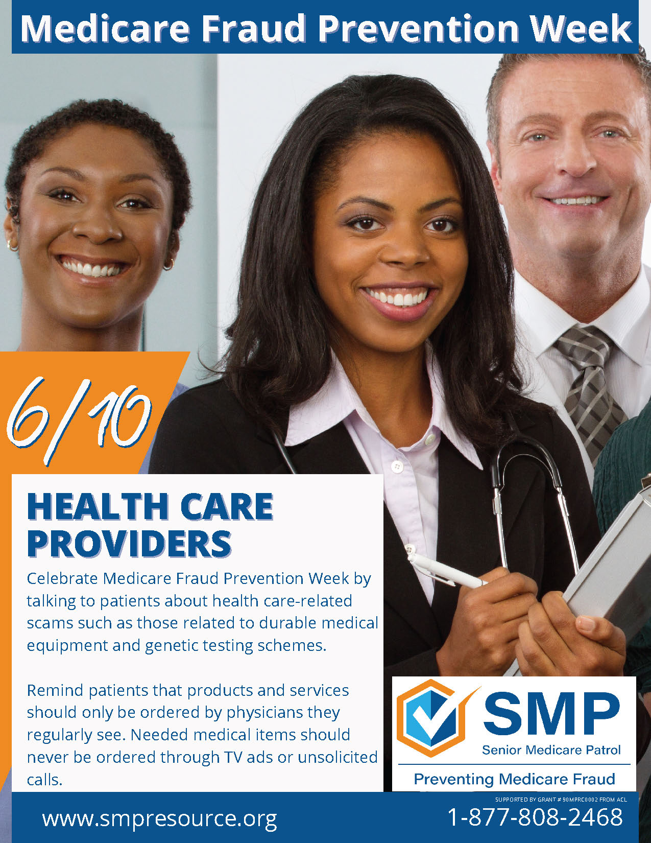 Fraud Prevention 6-10-2023 - Senior Medical Patrol